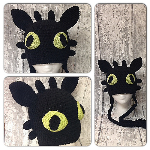 Ravelry: Black Dragon Hat pattern by Shawna McKeage