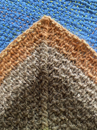 Ravelry: Mitered Triangle Bandana pattern by P.K. Olson