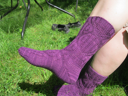 Ravelry: Fish Lips Kiss Heel pattern by Sox Therapist