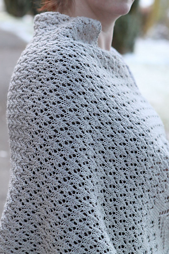 Ravelry: Winter Snow Shawl pattern by Amanda Clark
