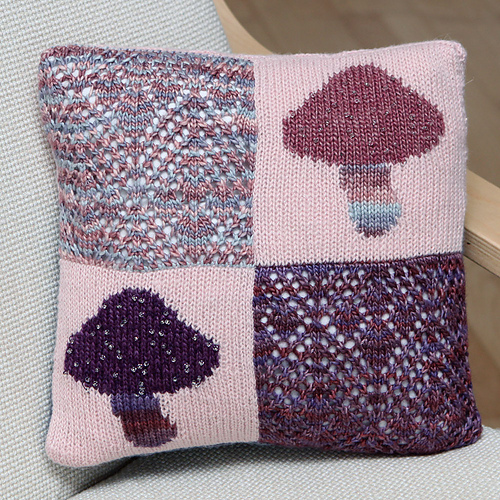 Ravelry: Toadstool Cushion pattern by Amanda Clark