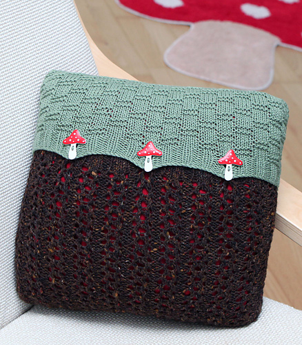 Ravelry: Toadstool Cushion pattern by Amanda Clark