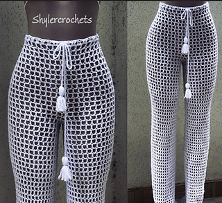 Ravelry: Mesh cover up pants pattern by Shylercrochets