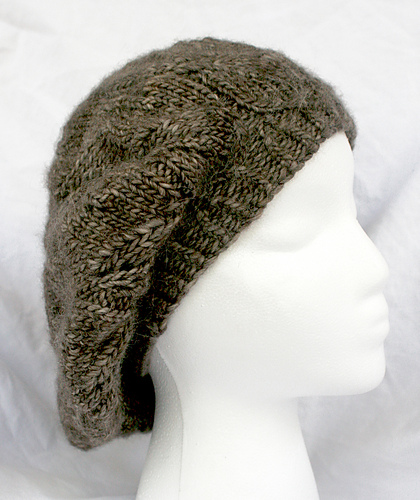 Ravelry: Leafy Rosette Beret pattern by Amy Jansen