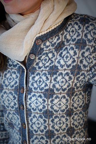Ravelry: Delft Royal Jacket pattern by Sidsel J. Høivik