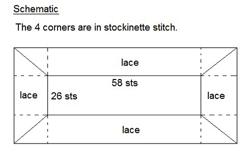 Ravelry: 4corners pattern by Siew Clark