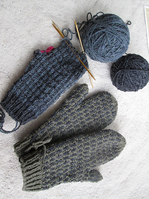 Ravelry: Rough and Tumble Brick Mitts pattern by Robbin May (Lillian ...