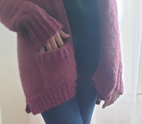 Ravelry: Grandpa's Oversized Cardigan pattern by Zaray Buenrostro