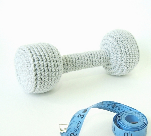 Ravelry: Amigurumi Dumbbells pattern by Celina Lane