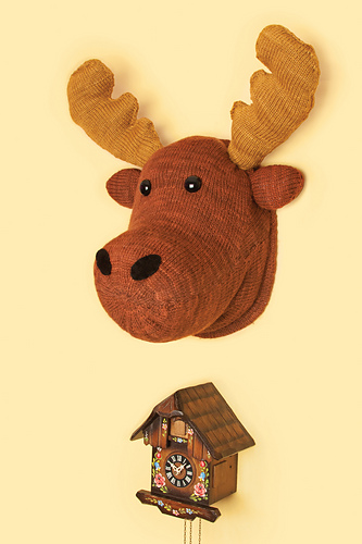 Ravelry: Moose Head pattern by Louise Walker