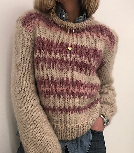 Ravelry: Weekend sweater pattern by Siv Kristin Olsen