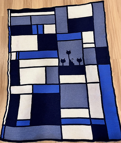 Ravelry: Three Little Kittens Blanket pattern by Arunima Goel