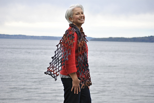 Ravelry: Holey Scarf pattern by Schoppel-Wolle Design Team