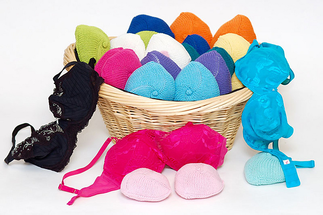 Ravelry: Knitted Knockers on DPNs pattern by Knitted Knockers