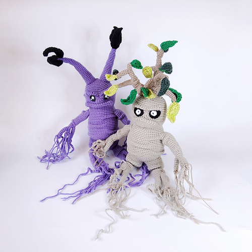 Ravelry: Mandrake Sapling pattern by Skein Spider