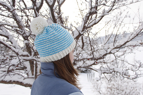 Ravelry: Helix Striped Hat pattern by Corrie Purdum