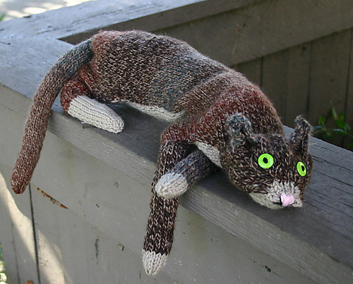 Ravelry: Floppy Knitted Cat pattern by Robin Kleb