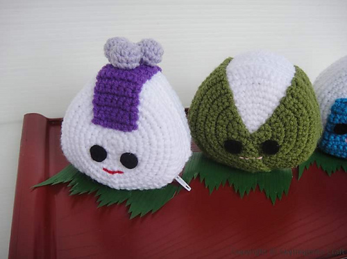 Ravelry: ONIGIRI purse 2 pattern by Sky Magenta