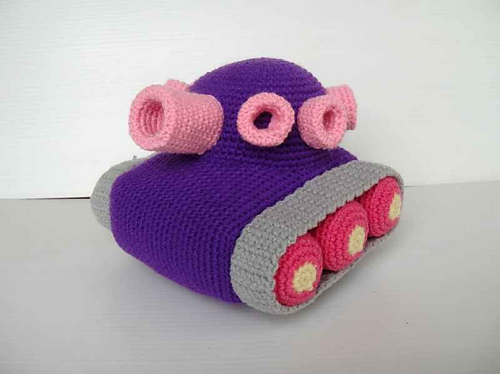 Ravelry: BATTLE TANK pattern by Sky Magenta