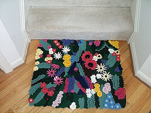 Ravelry: Garden Patch Accent Rug pattern by Margaret Hubert