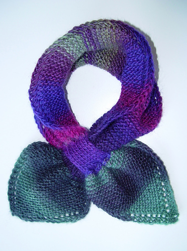 Ravelry: Garter Stitch Loop-Through Scarf pattern by Marci Richardson