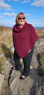 Ravelry: Atkinson Poncho pattern by Sheri-Lynn Fournier