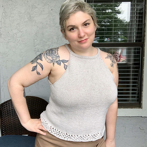 Ravelry: Rosa Tank pattern by Deanna Baris
