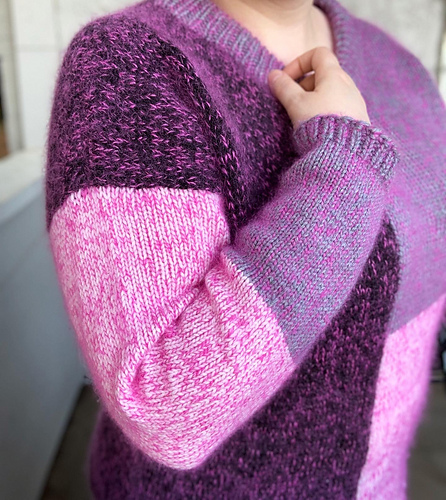 Ravelry: Colorblock Pullover pattern by Hannah Singleton