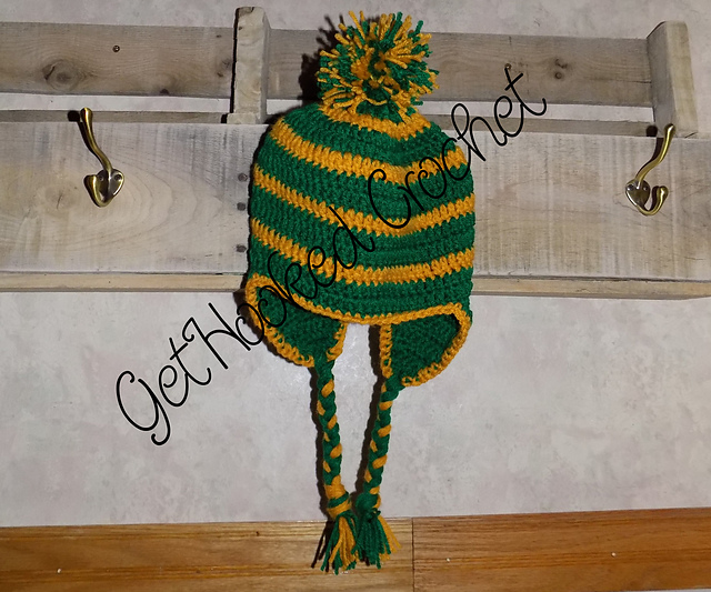 Ravelry: NFL Inspired Hat pattern by GetHooked Crochet