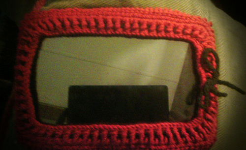 Ravelry: Open Faced Tablet Cover pattern by Savannah Mahay