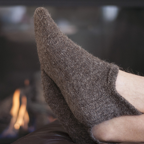 Ravelry: Pierogi Slipper Socks pattern by Sarah Jordan