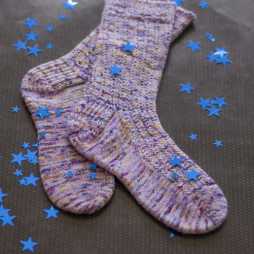 Ravelry: Shooting Star Socks pattern by Catherine Knutsson