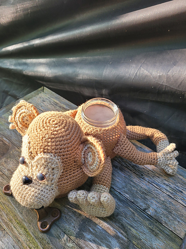Ravelry: Monkey Stash Jar pattern by Raechel Kammers