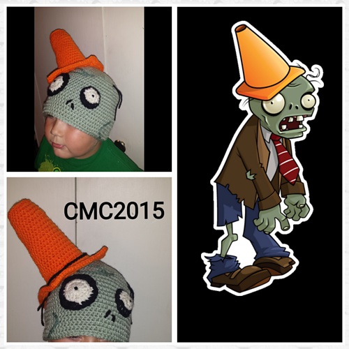 Ravelry: Conehead Zombie Hat pattern by Raechel Kammers