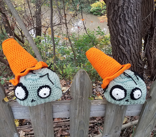 Ravelry: Conehead Zombie Hat pattern by Raechel Mayfield