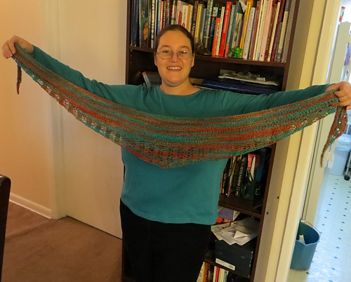 Ravelry: Gallatin Scarf pattern by Kris Basta - Kriskrafter, LLC