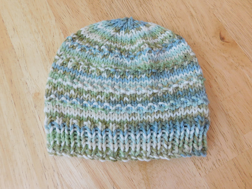 Ravelry: Roman Stitch Baby Hat pattern by marianna mel