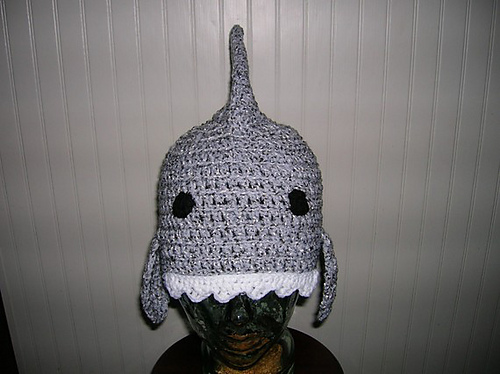 Ravelry: Shark Hat Pattern pattern by Laura Costa