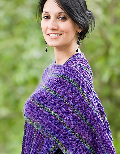 Ravelry: Linear Shawl pattern by Susan Sarabasha