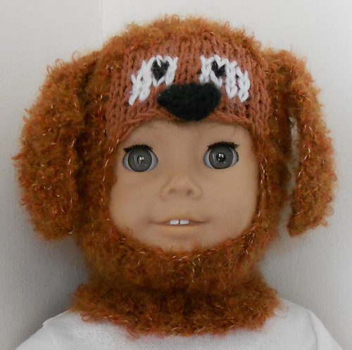 Ravelry: #35 Puppy Dog Balaclava Hat pattern by Sally Nielsen