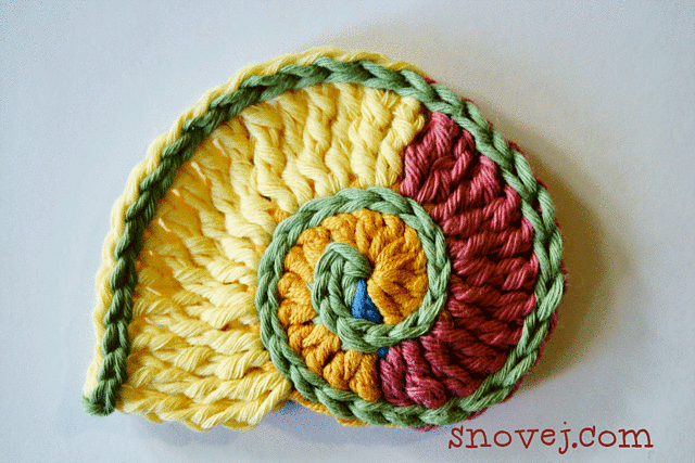 Ravelry: Freeform Nautilus Shell pattern by Marina Hoffstrom