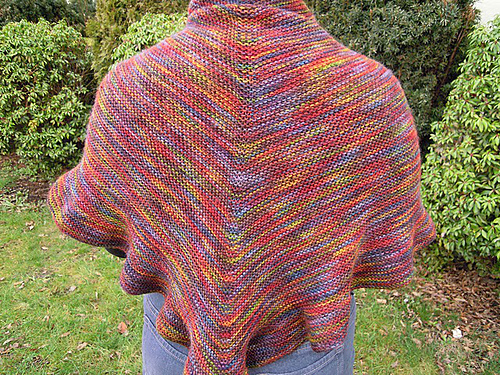 Ravelry: Yarn Crawl Shawl pattern by Ovis Obscura