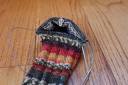 Ravelry: Chili Pepper Socks pattern by Rebecca Wilder