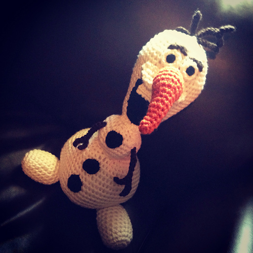 Ravelry: Olaf the Snowman Amigurumi pattern by Florence Yen