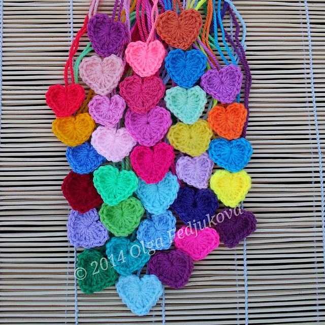 Ravelry: OlgaSoleil's Wee Hearts