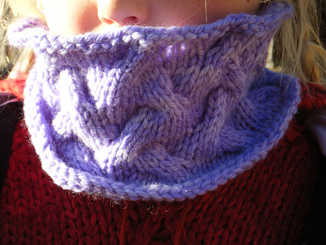 Ravelry: Braided cowl pattern by Evfa Jansson
