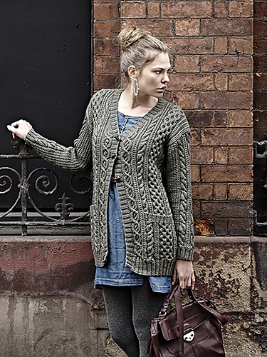 Ravelry: Aran coat pattern by Sarah Hatton