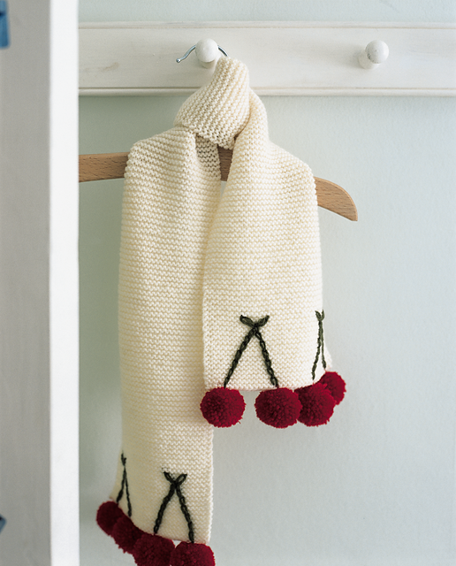 Ravelry: Fairy Scarf / Cherry Scarf pattern by Martin Storey