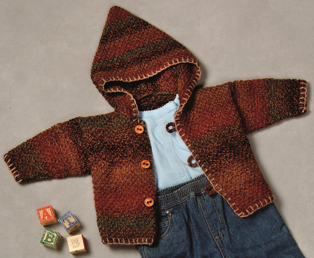 Ravelry: Baby Hooded Coat pattern by Sandi Prosser