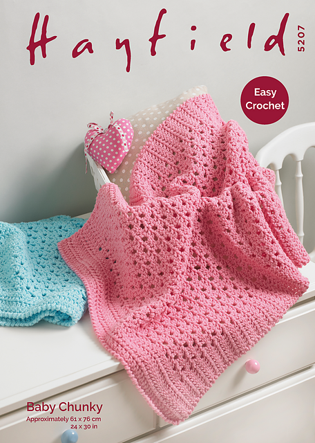 Ravelry: Lace Blanket 5207 pattern by Hayfield